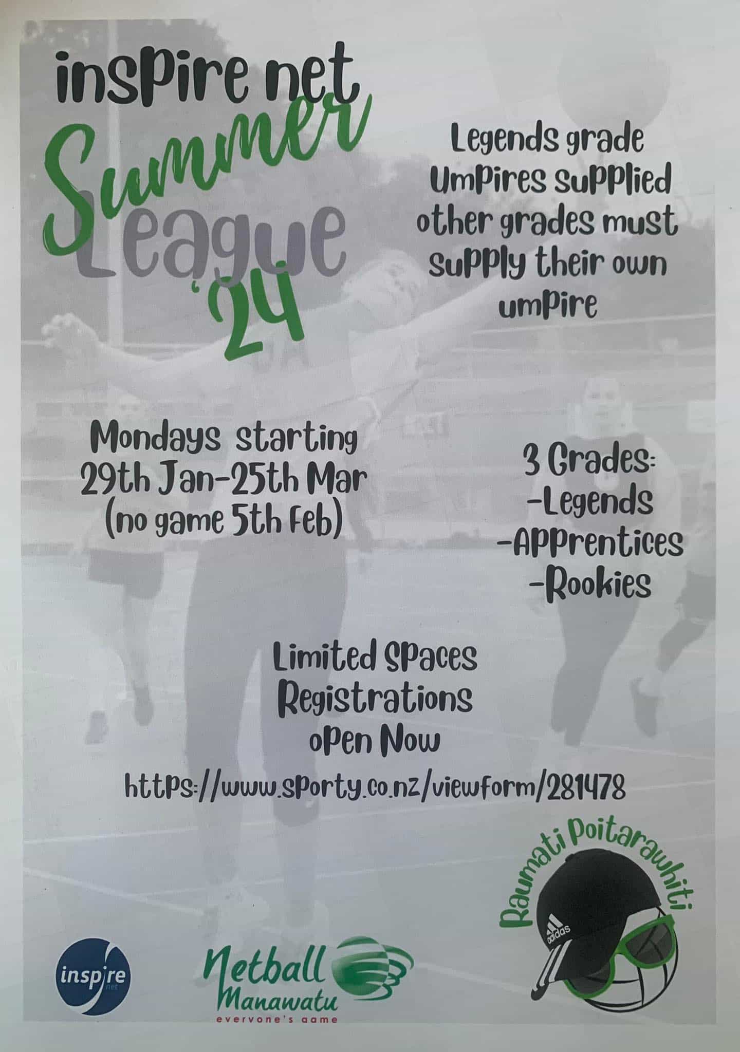 Netball Manawatu - Netball Manawatu Summer Social Competition