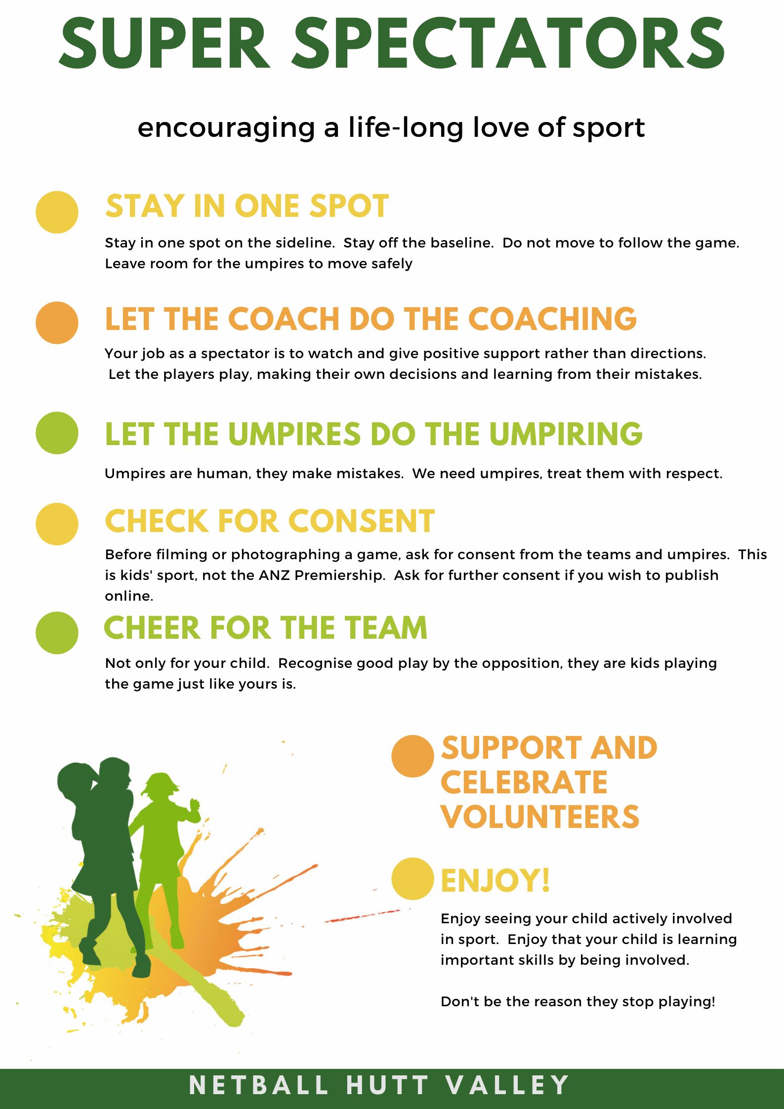 Netball Hutt Valley - Code of Conduct