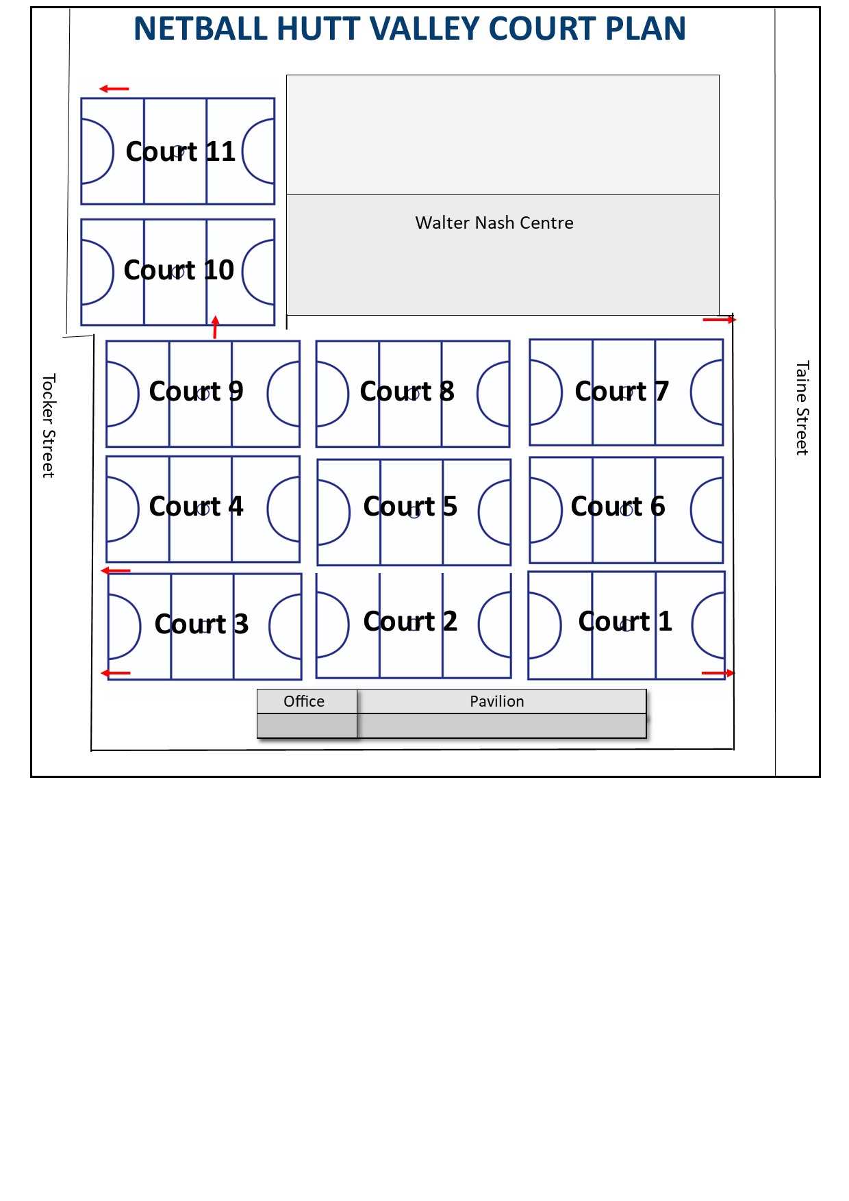 Netball Hutt Valley - Our Centre
