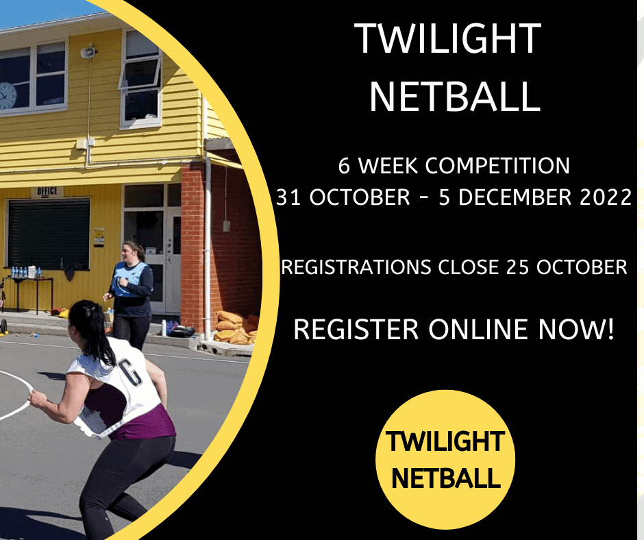 Netball Hutt Valley - Twilight Netball