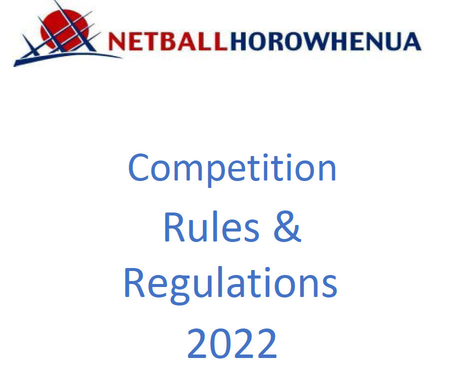 Netball Horowhenua - Rules & Regulations 2022