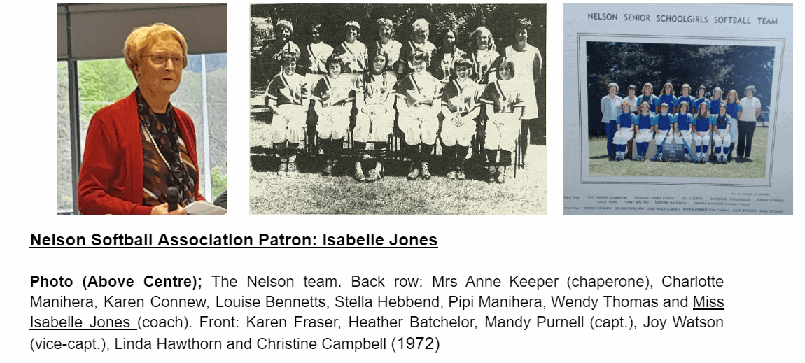 **Nelson Softball Association Thank you**