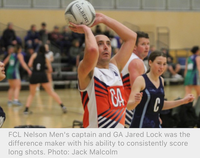 Fitzgerald Construction Nelson Men's Netball Team