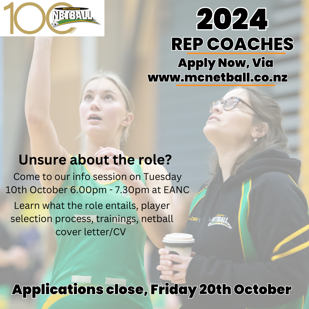 2024 Rep Coach Applications