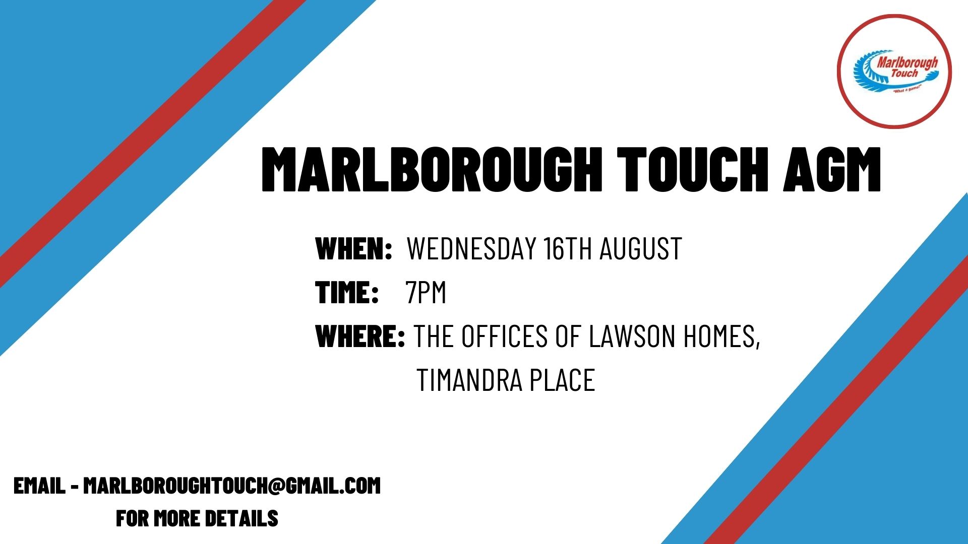 Marlborough Touch Association - Home
