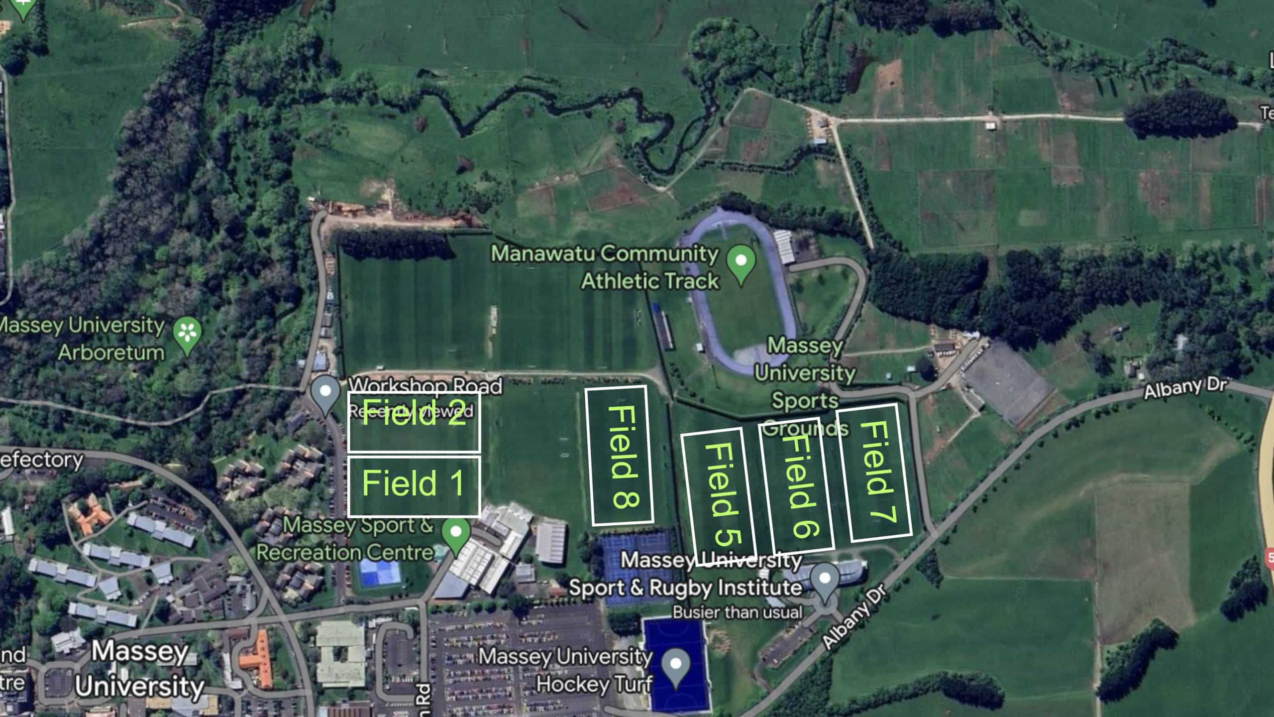 Manawatu RFU - FIELD MAPS