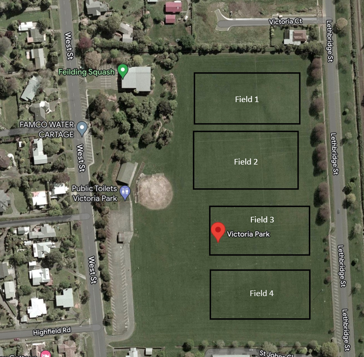 Manawatu RFU - FIELD MAPS