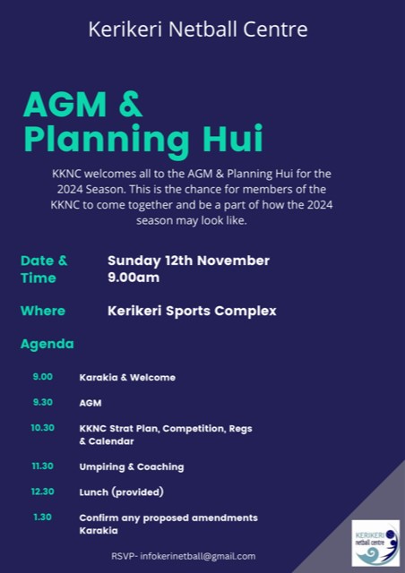 Kerikeri Netball Centre - Home