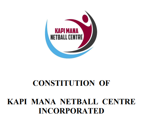 Kapi Mana Netball Centre - Policies & Procedures