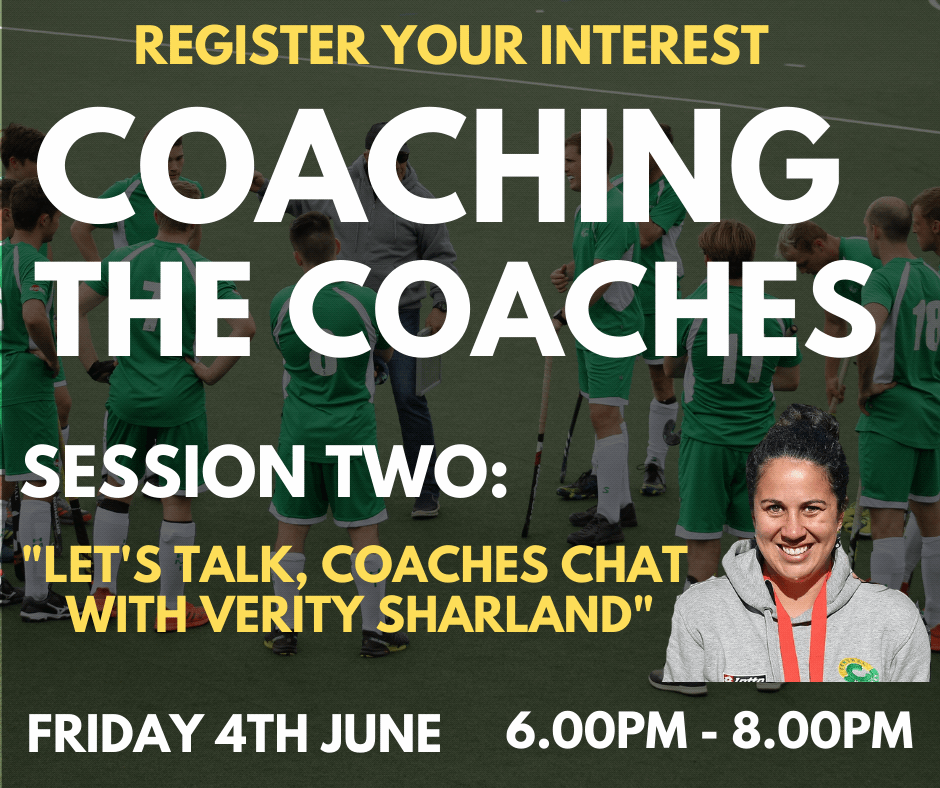 Coach the Coaches Session 2 with Verity Sharland - Friday 4th June 2021