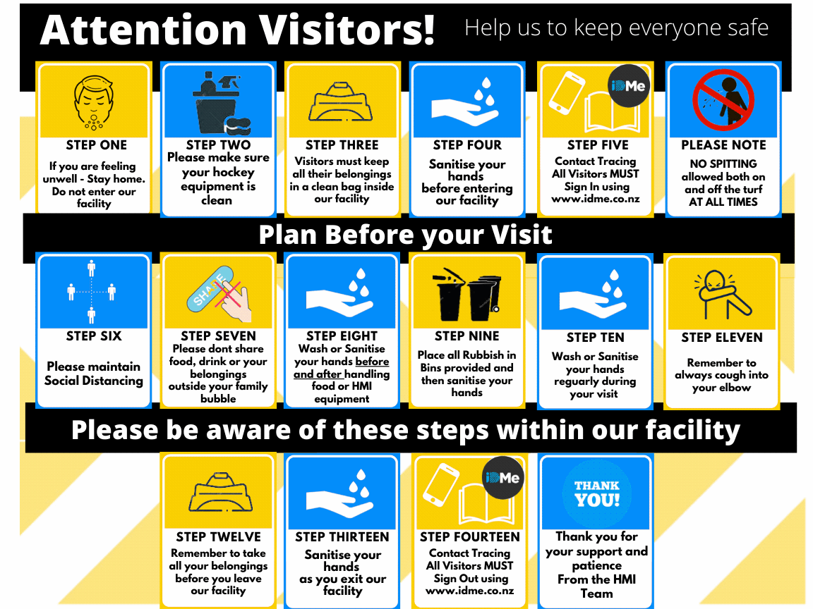 UPDATE - Important Guidelines for visitors to our facility from Monday ...