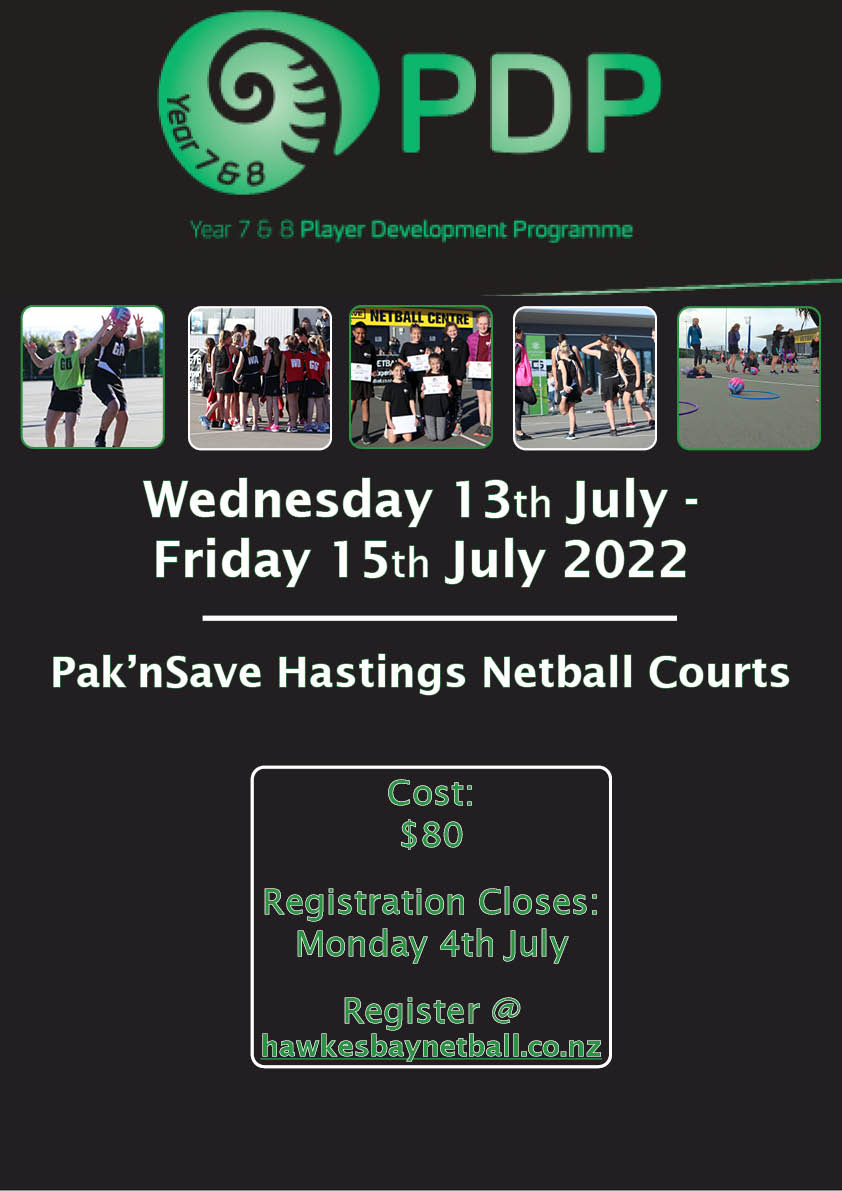 Hawke's Bay Netball - HOLIDAY PROGRAMME