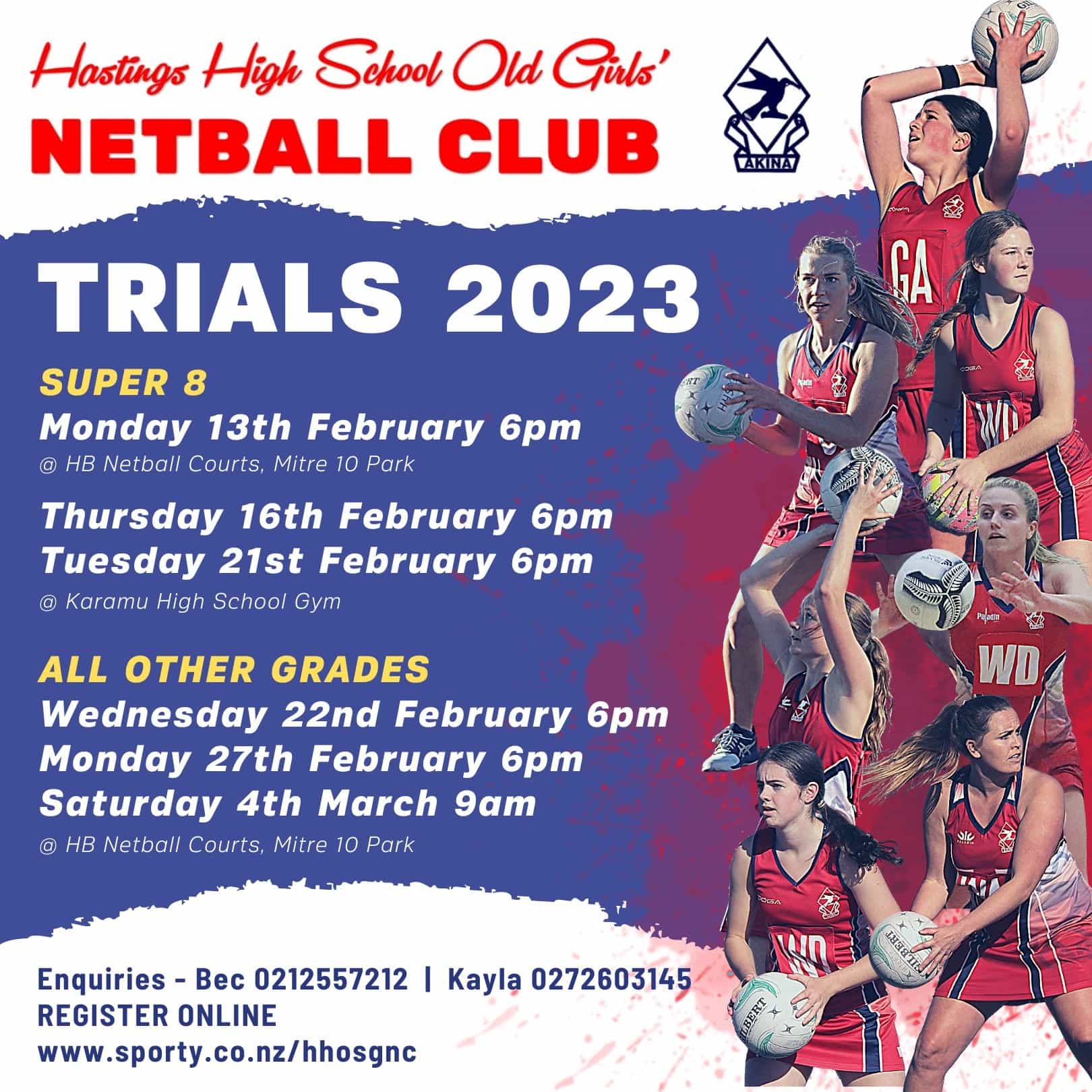 Hawke's Bay Netball - CLUB NETBALL