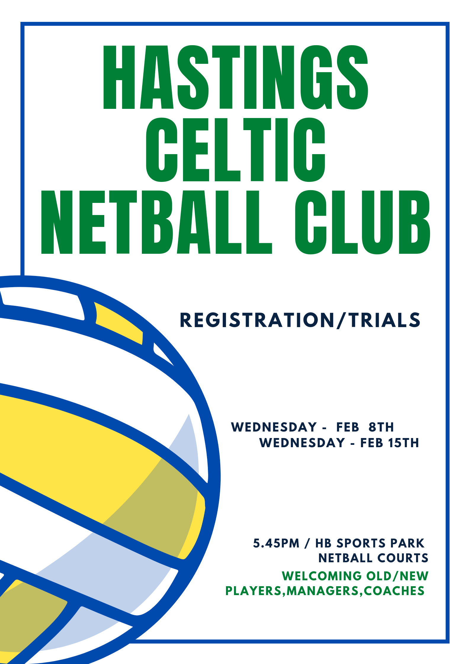 Hawke's Bay Netball - CLUB NETBALL