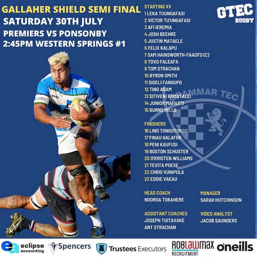 Gallaher Shield Semi Final Line Up