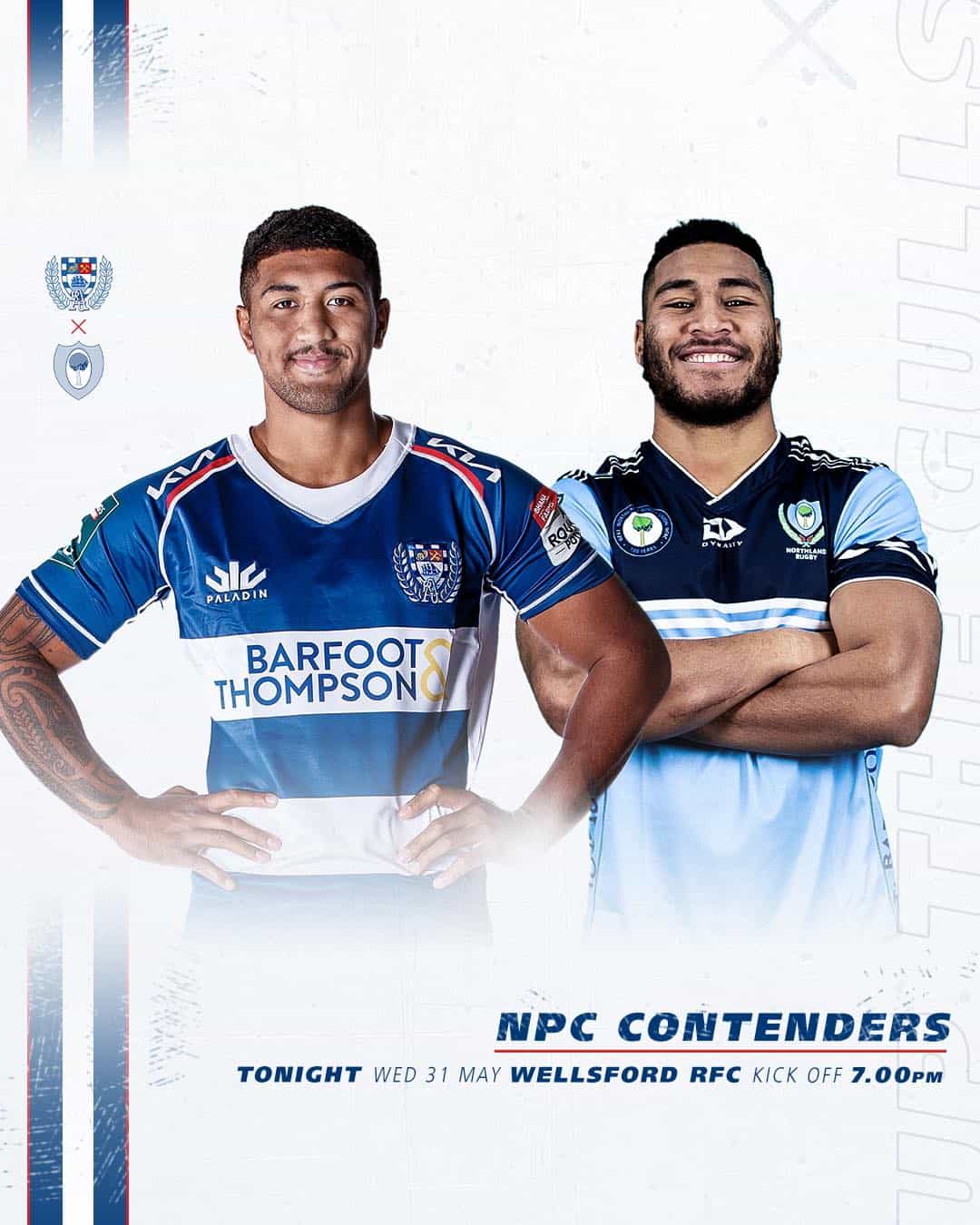 Auckland Contenders v Northland