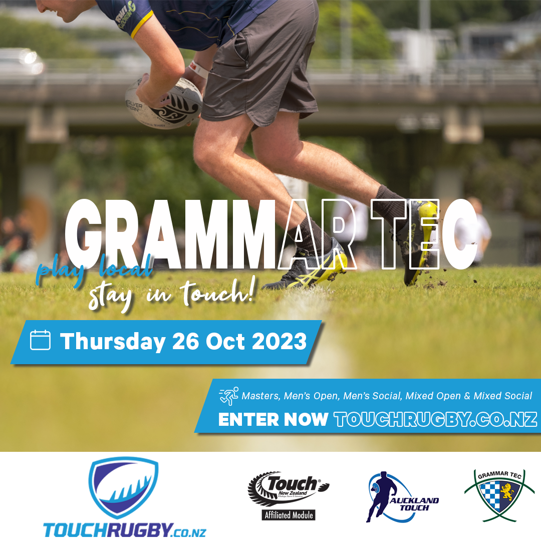 Touch Rugby Registrations are open