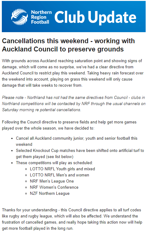 Northern Rovers FC - Home