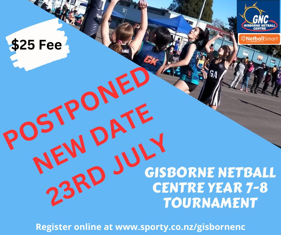 Gisborne Netball Centre - GNC Y7&8 Club & School Team Tournament