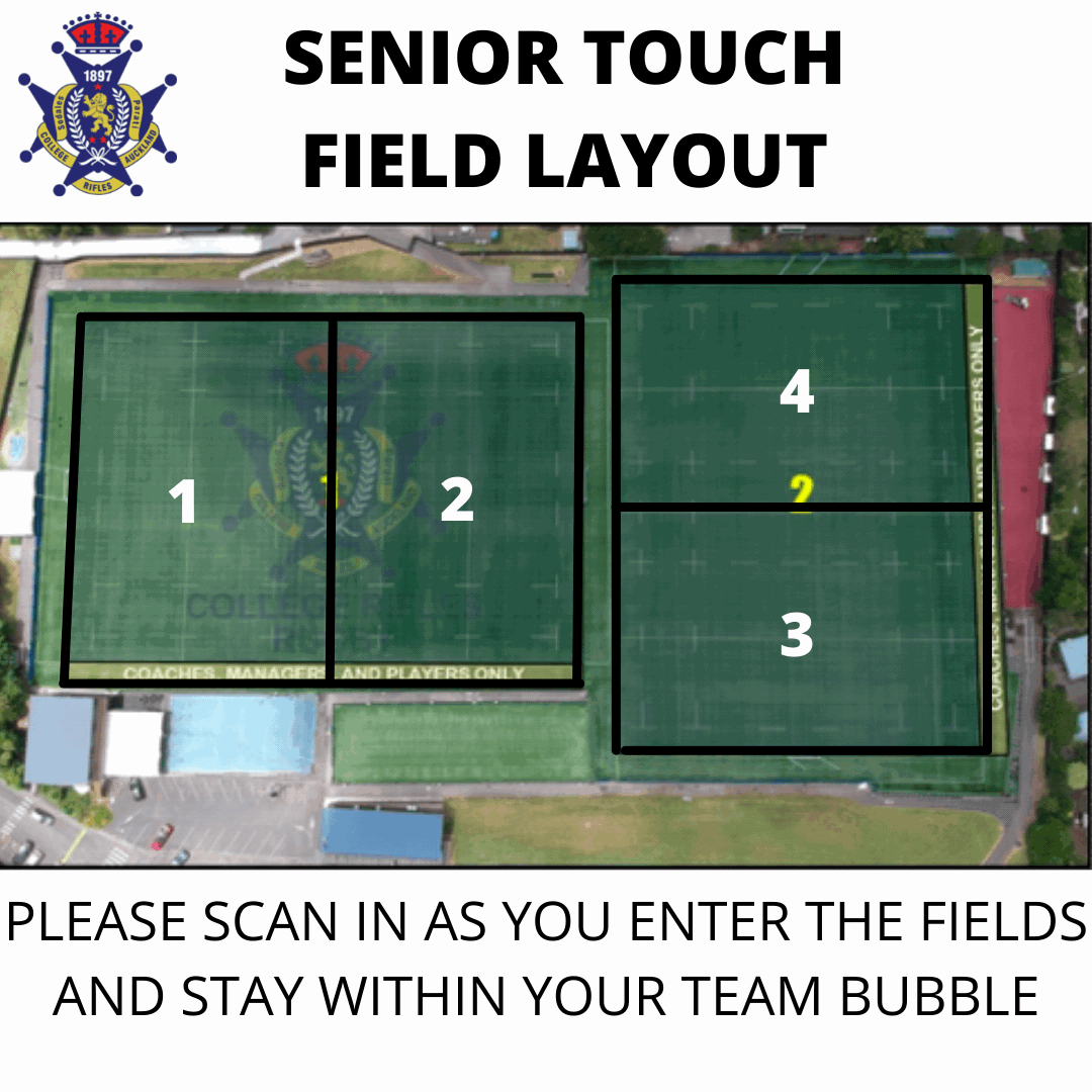 College Rifles Rugby Football Club - Field Layout