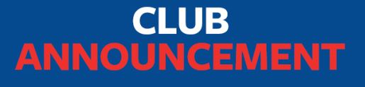 Club Announcement